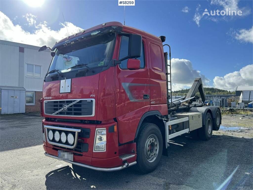 Volvo FH 480 Hook Truck with Zetterbergs flatbed, see vi kamion rol kiper