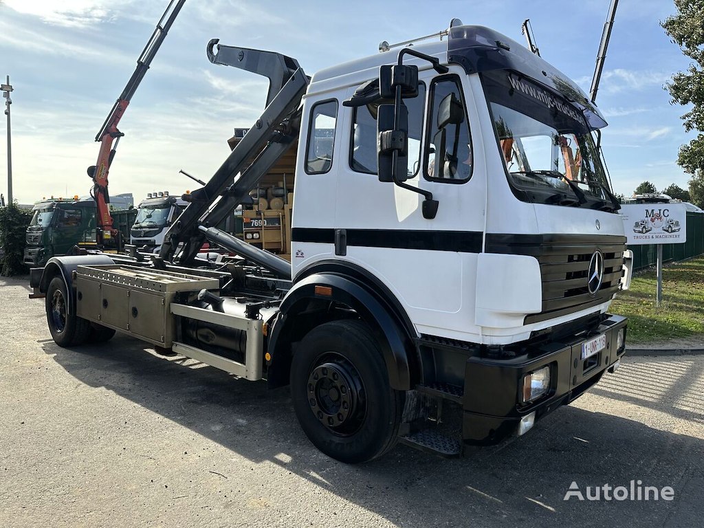 Mercedes-Benz 1924 SK 4x2 HOOKLIFT ATLAS - STEEL SPRING / HUB REDUCTION BIG AX kamion rol kiper