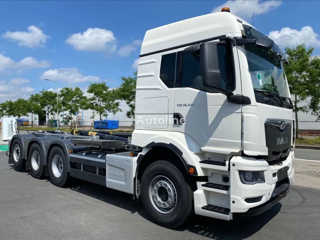 Novi MAN TGS 35.480 8x4-4 BL | HYVA haakarm 26-62-S | Automaat | Hydrauli kamion rol kiper