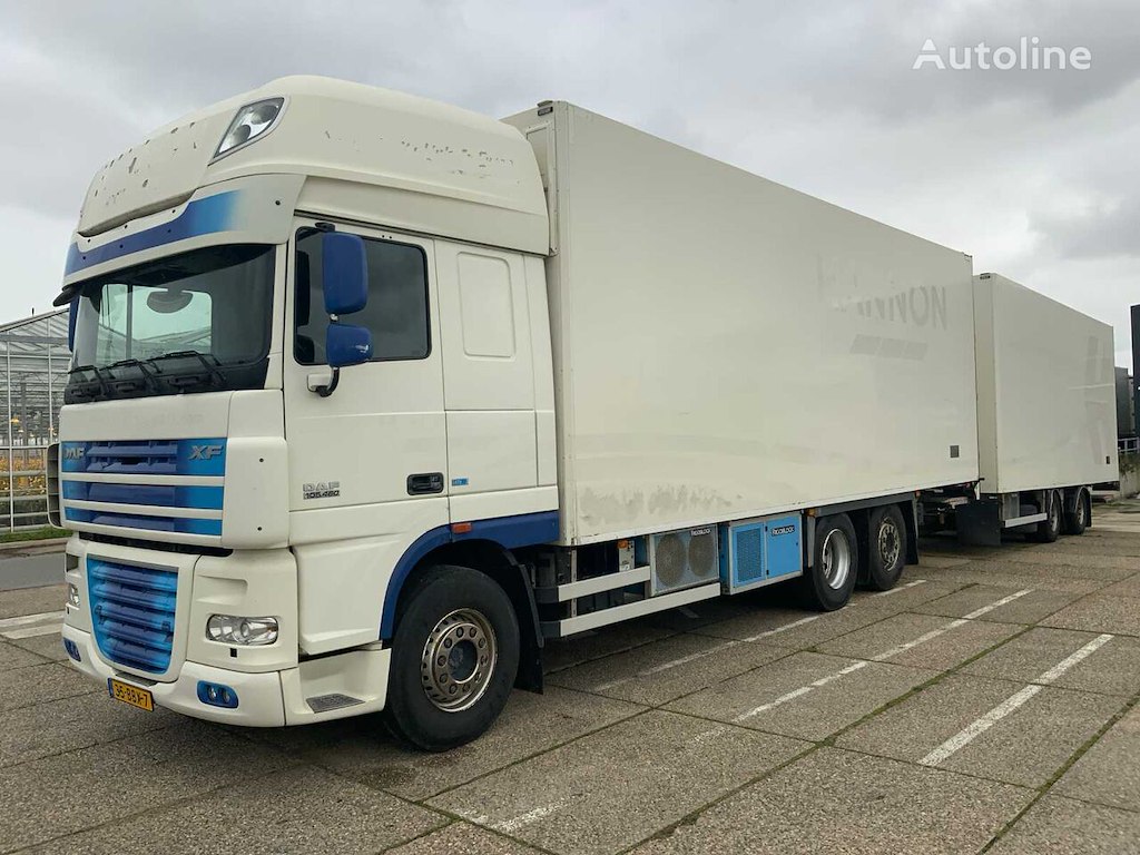 Prodaje se DAF XF 460 105.460 kamion hladnjače na aukciji + prikolica hladnjača