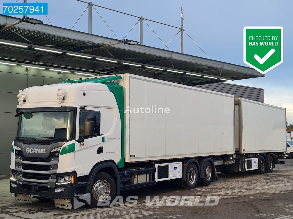 Scania G450 6X2 Carrier Supra 850U Cooler Retarder Lift+Lenkachse Euro kamion hladnjača