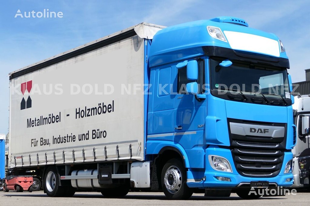 DAF XF 450 Curtain side kamion sa klizna zavesa cerada