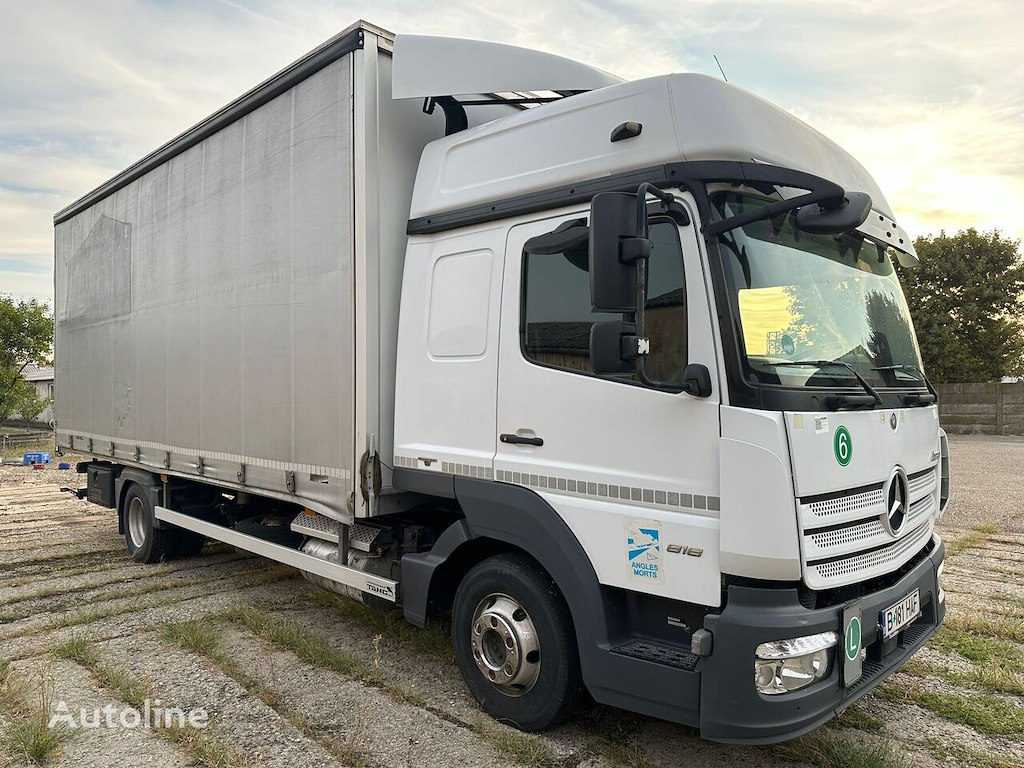 Mercedes-Benz Atego 818 kamion sa klizna zavesa cerada