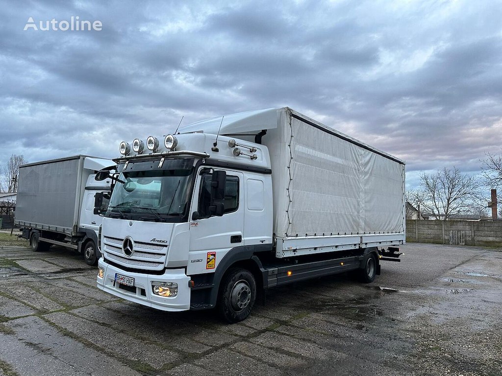 Mercedes-Benz Atego 1230 kamion sa klizna zavesa cerada