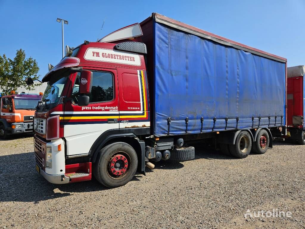 Volvo FM 480 6x2 //EURO 5// Lift 2.500 kg kamion sa klizna zavesa cerada