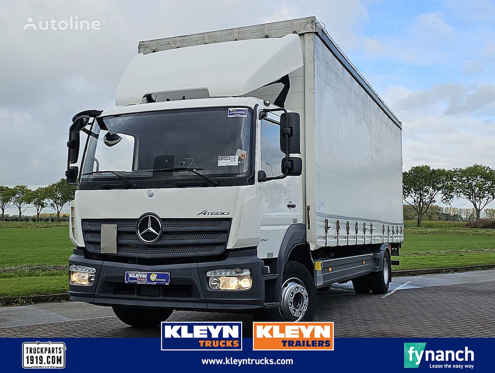 Mercedes-Benz ATEGO 1527 ahk,edscha,dhollandi kamion sa klizna zavesa cerada