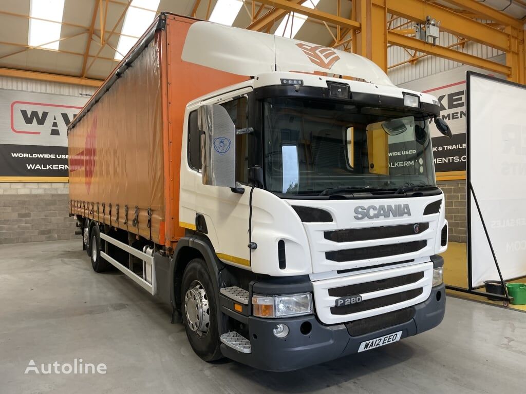 Scania P280 EURO 5 26 TONNE 6X2 CURTAINSIDER – 2012 – WA12 EEO kamion sa klizna zavesa cerada