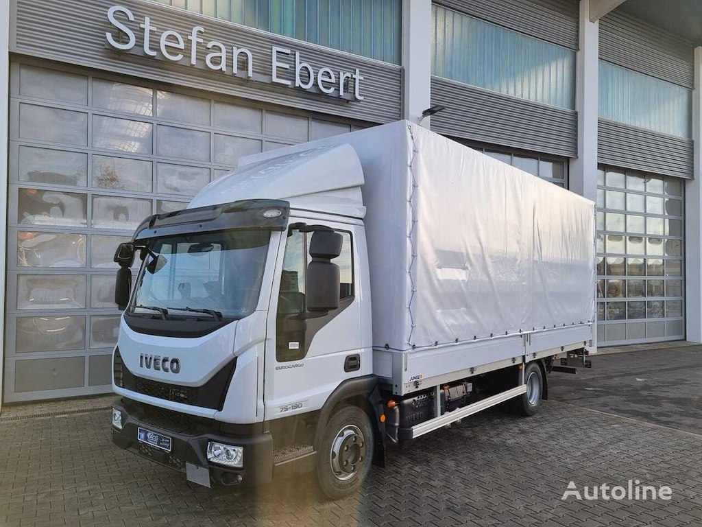 IVECO Eurocargo ML75E19/P LBW Klima Kamera kamion s ceradom