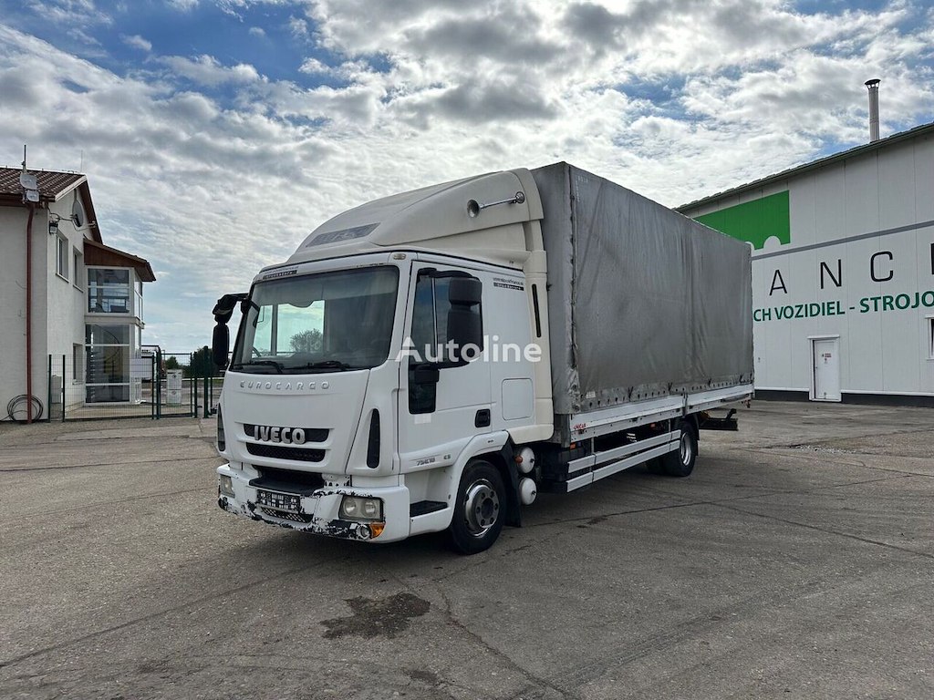 IVECO Eurocargo ML75E18 valník bočnice VIN 315 kamion s ceradom