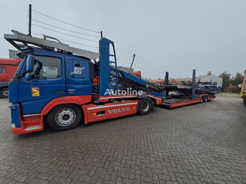 Volvo +LOHR 2015 autotransporter + prikolica autotransportera