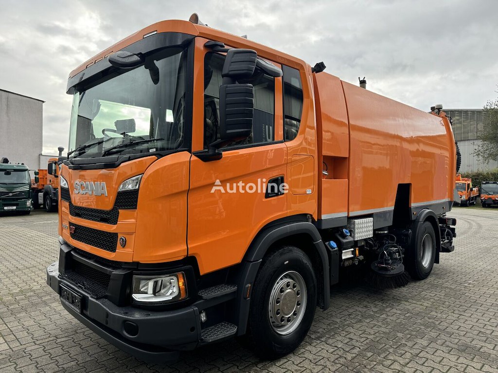 Scania G410 4x2 EURO6 ZAMIATARKA ULICZNA BROCK HD SL 280 K vozilo za čišćenje ulica