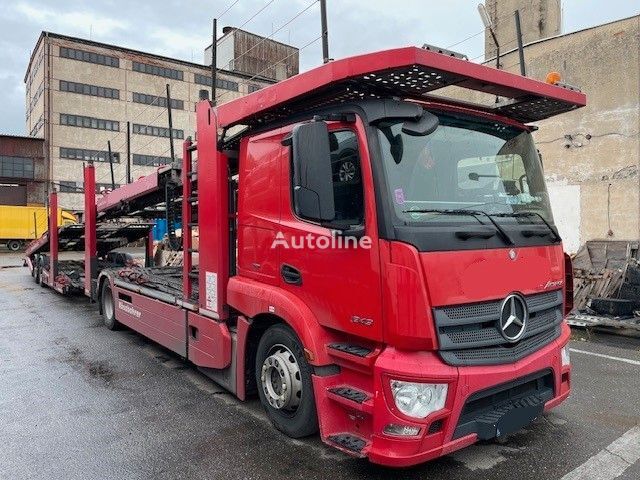 Mercedes-Benz Actros 1843 L NRA autotransporter + prikolica autotransportera