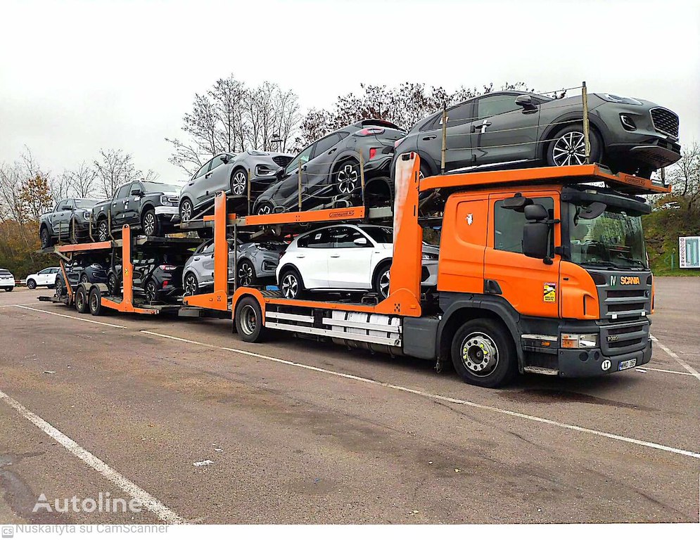 Scania P 380 LB autotransporter