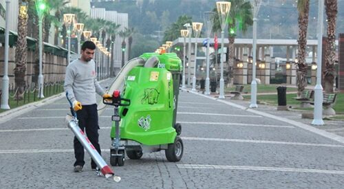 Novi EMS Hand Controlled Vacuum Pavement Sweeper ulični usisivač