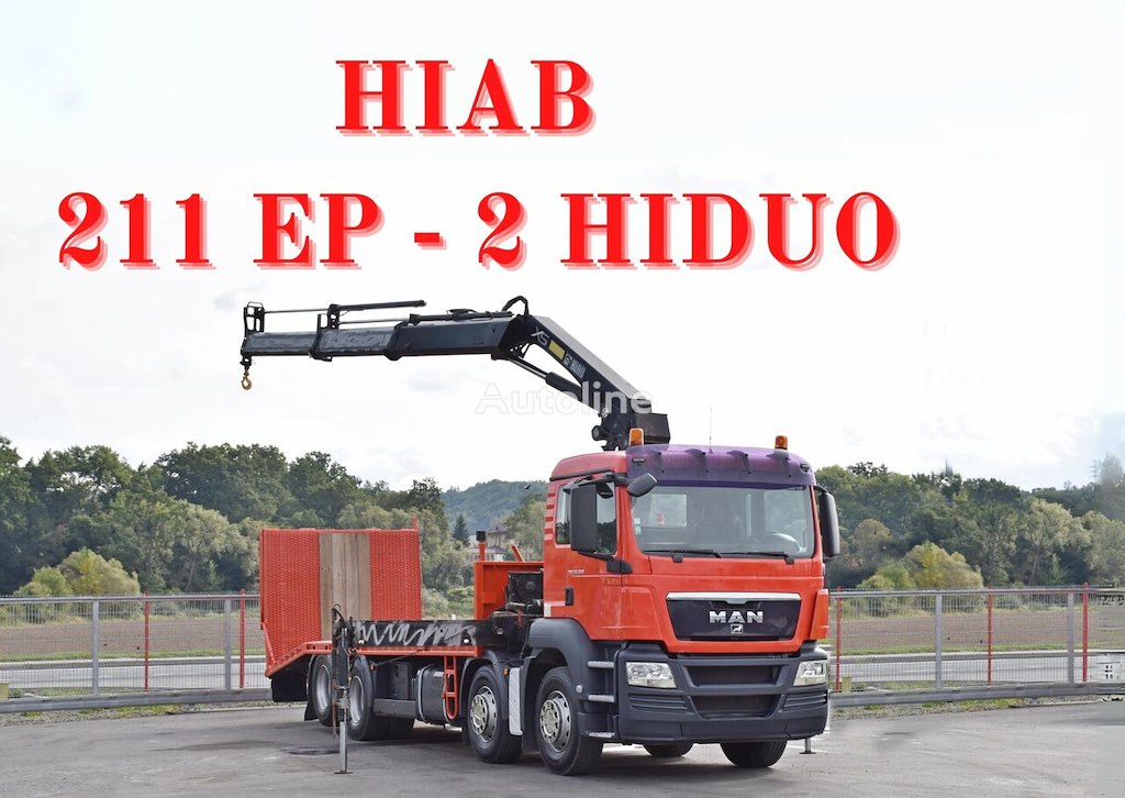 MAN TGS 35.360* HIAB 211 EP-2 HIDUO * FUNK * TOP autotransporter