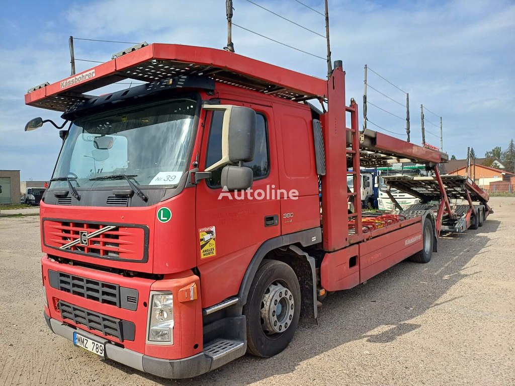 Volvo autotransporter + prikolica autotransportera