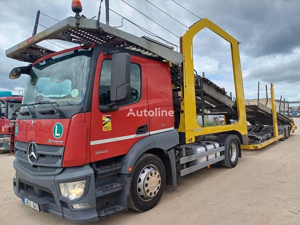 Mercedes-Benz autotransporter + prikolica autotransportera