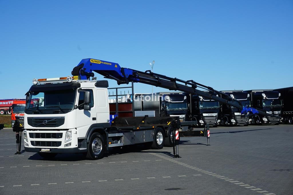 Volvo FM / 450 / 6 X 2 / SKRZYNIOWY + HDS / PALFINGER PK 42002 + JIB kamion platforma