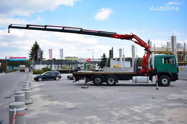 MAN TGA 26.360 6x2 FASSI F 420 XP Kran CRAN kamion platforma