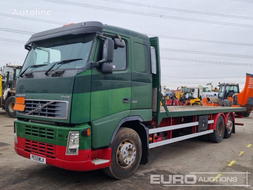 Prodaje se Volvo FH12 420 kamion platforme na aukciji