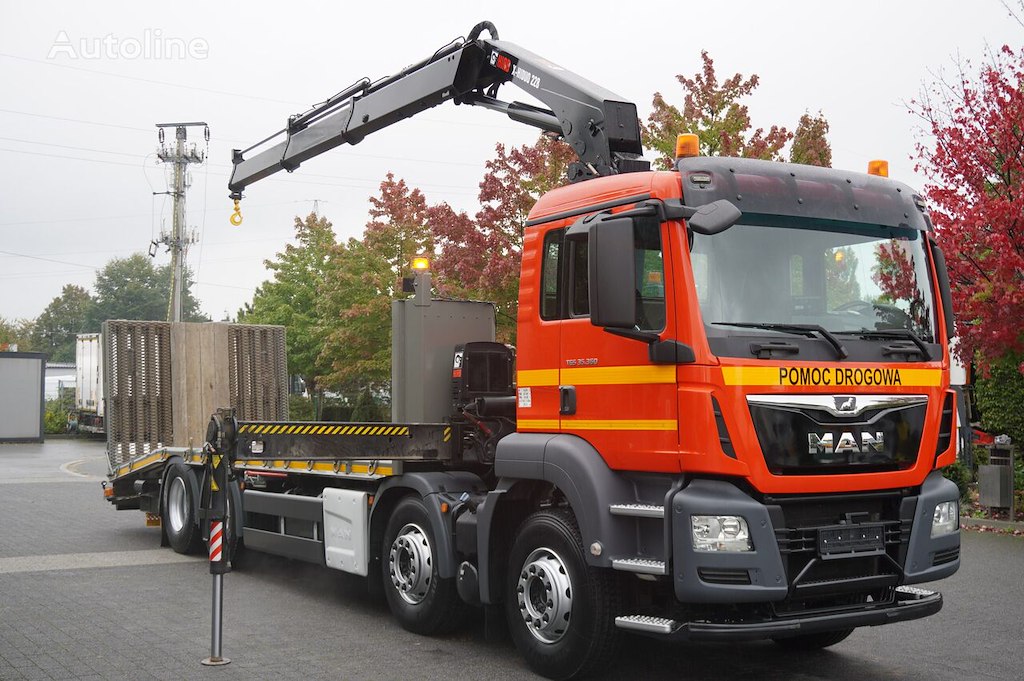 MAN TGS 35.360 E6 8×2 / HDS HIAB X-HIDUO 228 E-2 / Tow truck / 2018 šlep auto