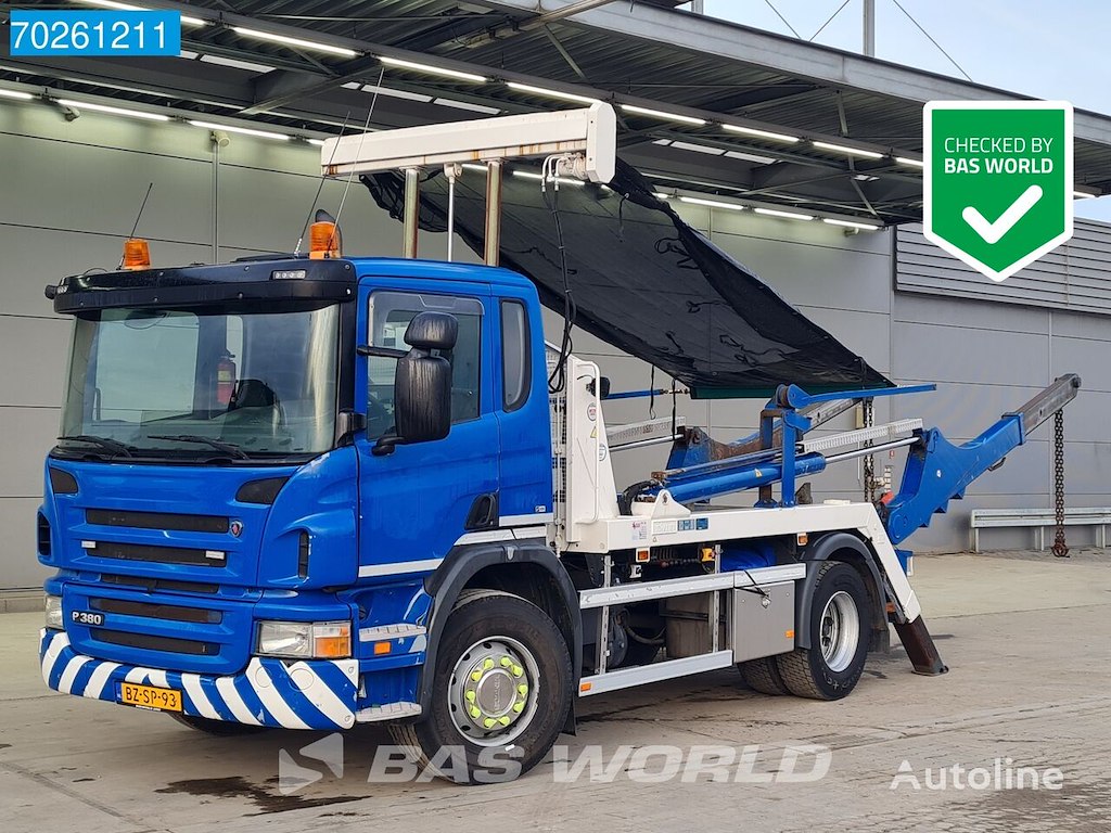 Scania P380 4X2 NL-Truck 14T Hyvalift Euro 5 kamion autopodizač kontejnera