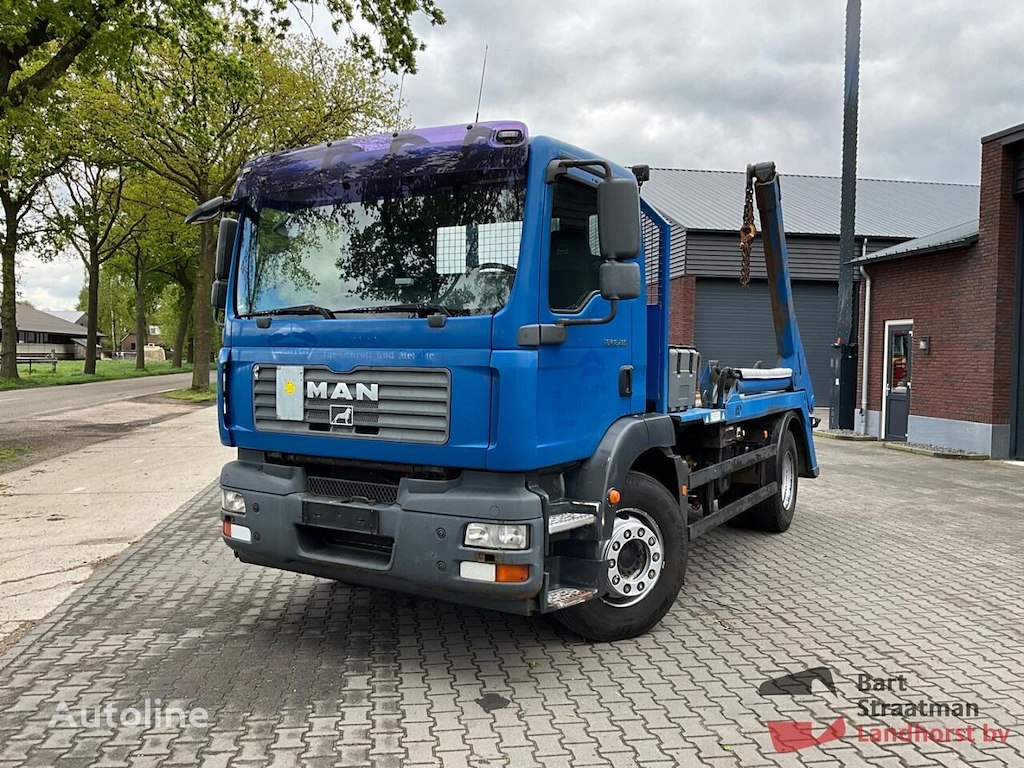 MAN TGM 18.280 4x2 Euro 4 Portaalauto VDL 13 Ton Handgeschakeld kamion autopodizač kontejnera