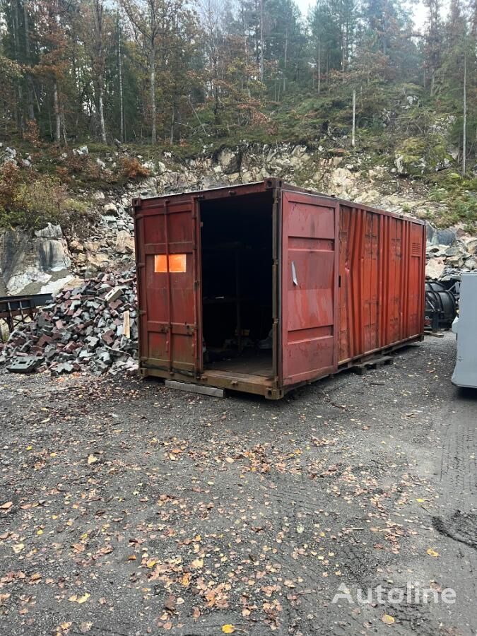 Prodaje se Andre 20 fot container med opplegg for lys og solide hyller kontejner 20 stopa na aukciji