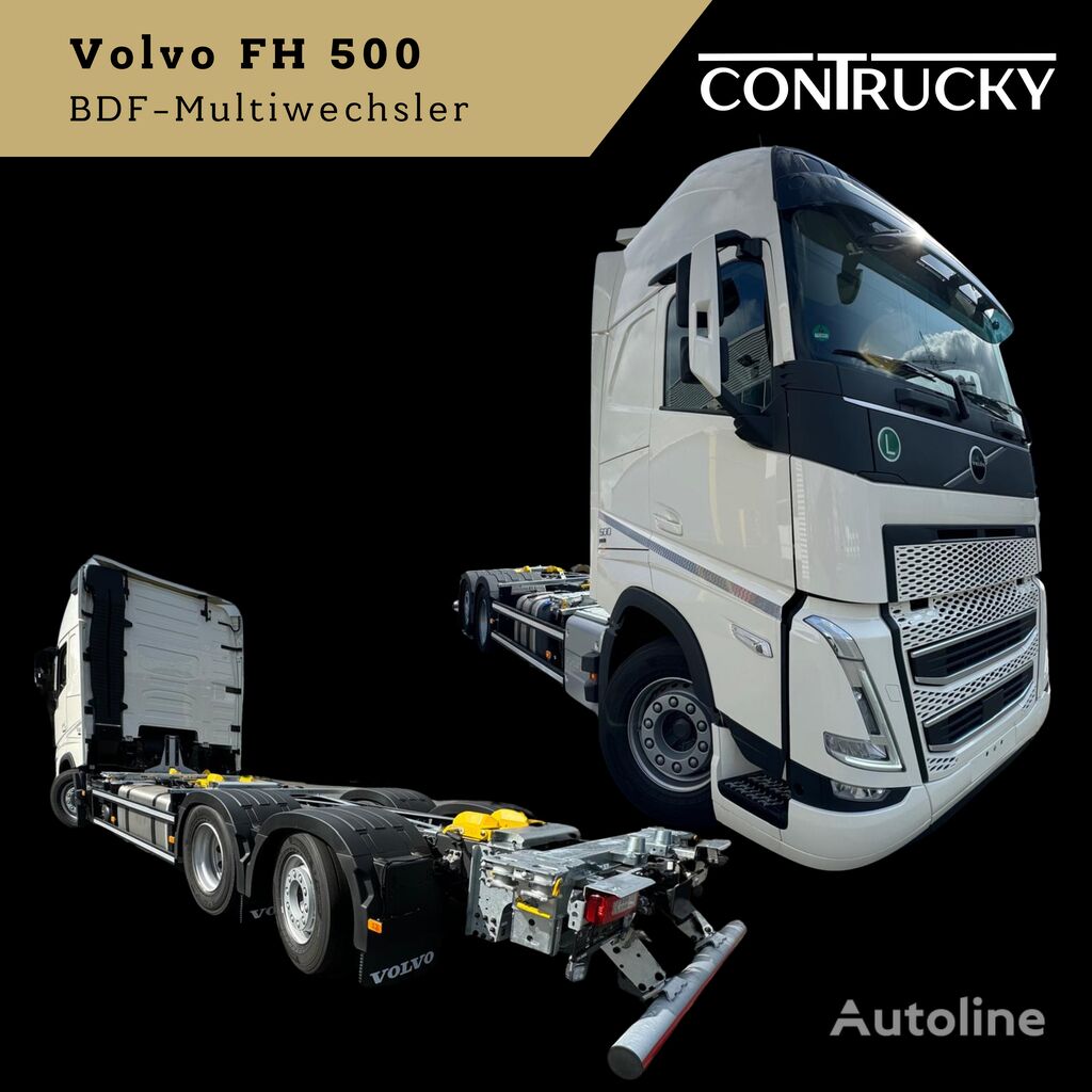 Novi Volvo FH 500 vozilo za prevoz kontejnera