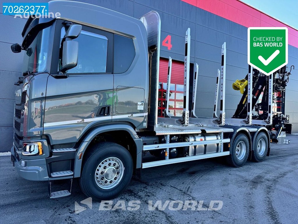 Novi Scania R500 6X4 HIAB Loglift 125Z Retarder ECCO ALU 7 kamion za prevoz drva