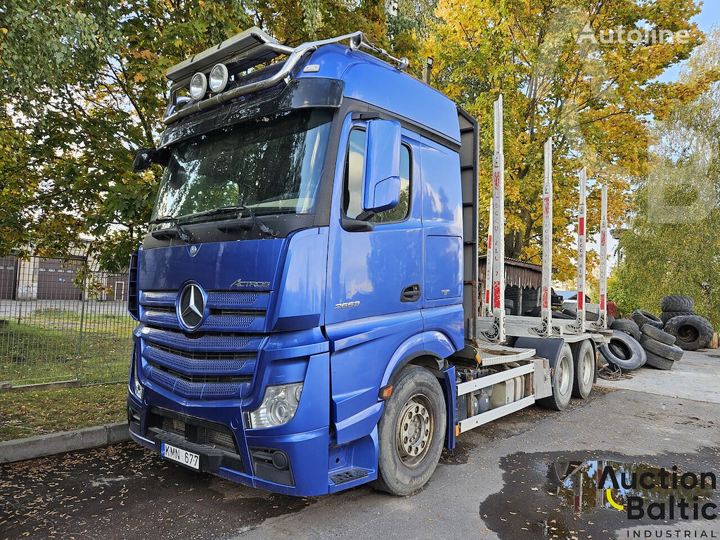 Prodaje se Mercedes-Benz Actros 2663 kamion za prevoz drva na aukciji