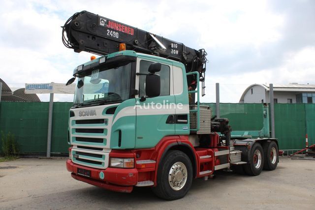 Scania G 480 kamion za prevoz drva