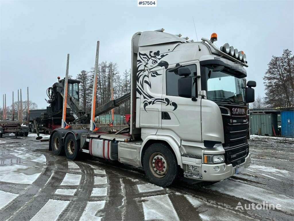 Scania R520 6X4 kamion za prevoz drva