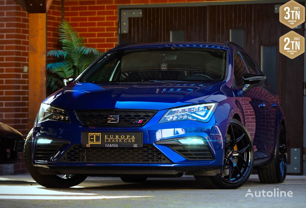 Cupra Leon CUPRA ST 300 4-DRIVE 4x4 DSG ,,Mystery Blue´´,VIRTUAL karavan