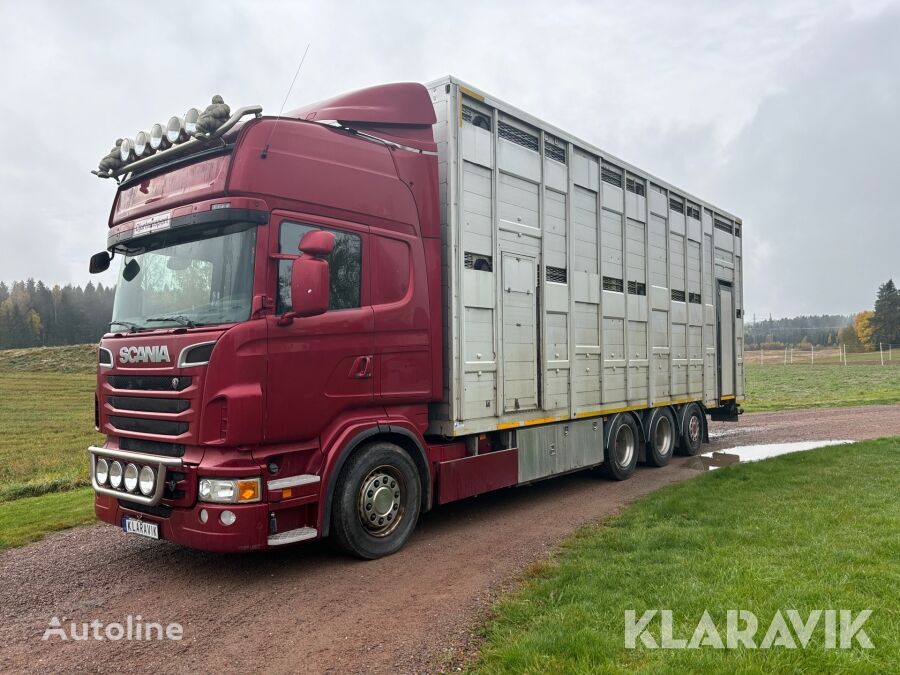 Prodaje se Scania R560 kamion za prevoz stoke na aukciji