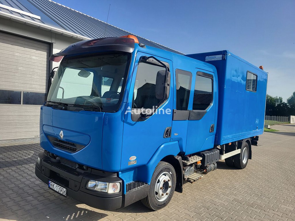 Renault RENAULT MIDLUM 150 / 7 PERSON CABINE/ CONTAINER / ASSISTANCE TRU kamion radionica