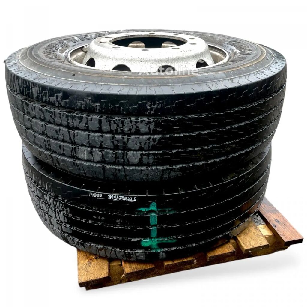Set Roți 2 Bucăți Volvo 305/70R22.5, 225×825/15 točak