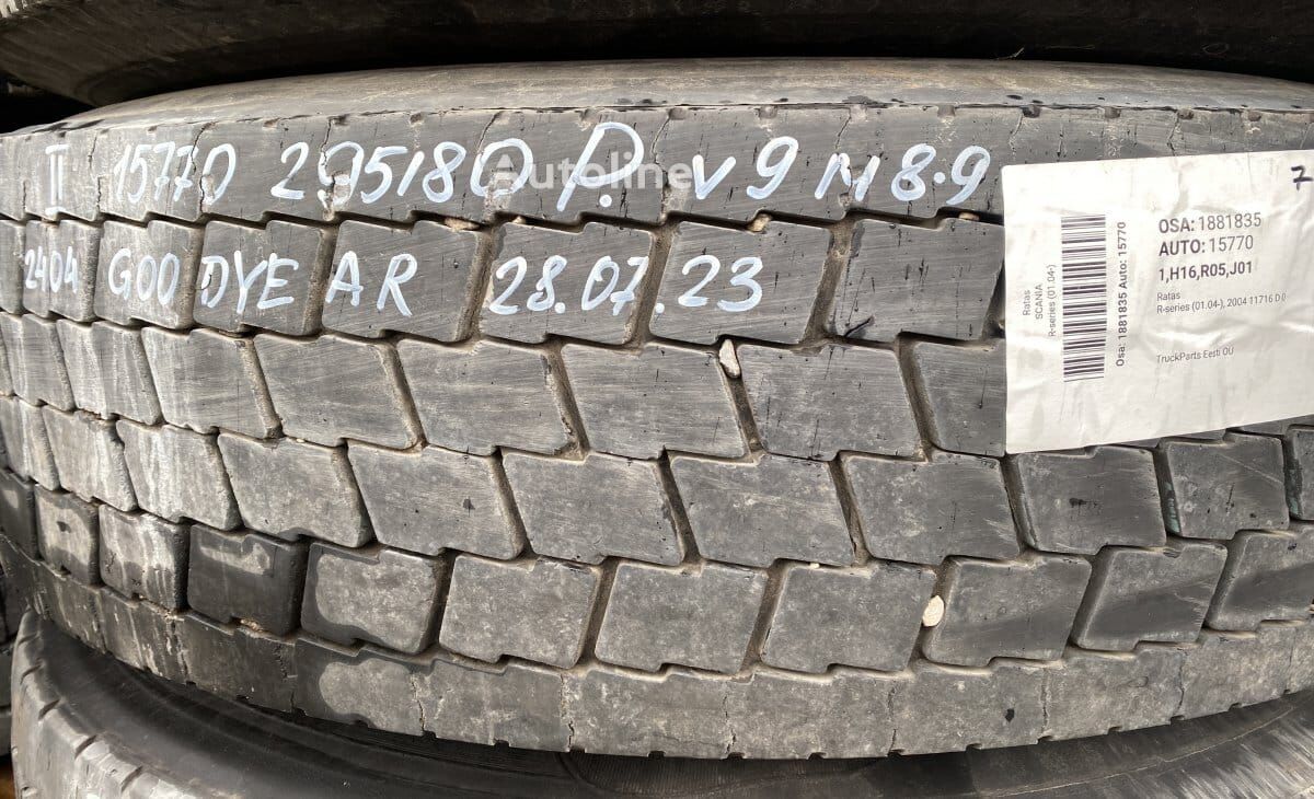 Roată Scania 295/80R22.5 točak