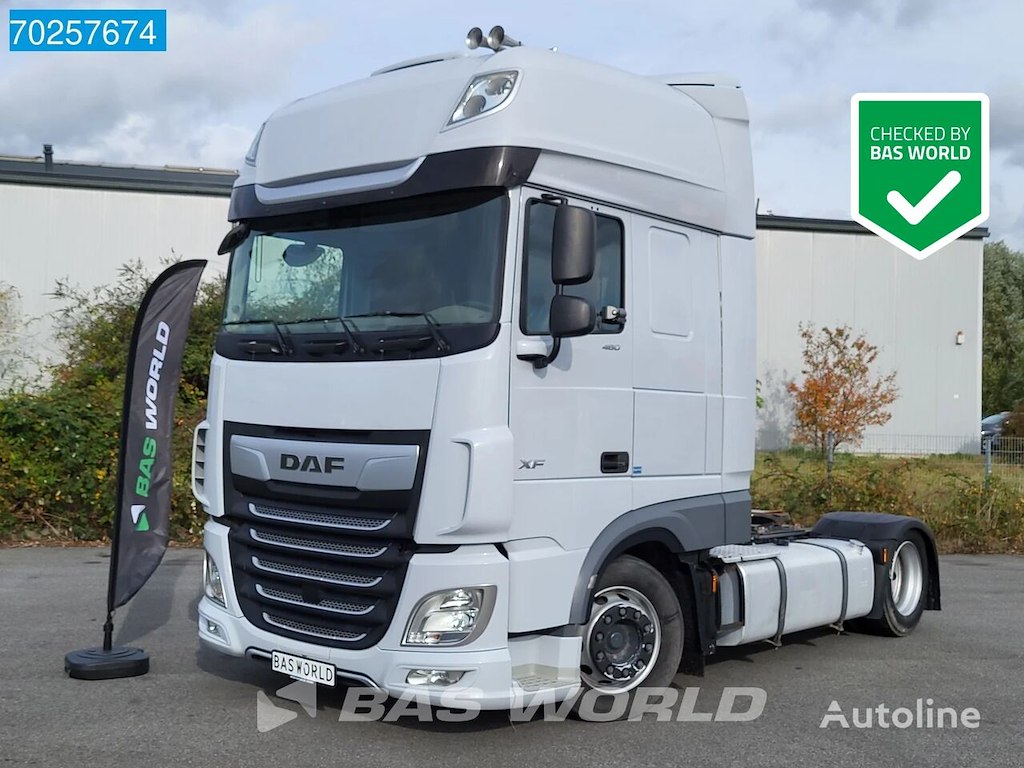 DAF XF 480 4X2 Mega SSC Retarder 2x Tanks StandKlima ACC LED Navi tegljač