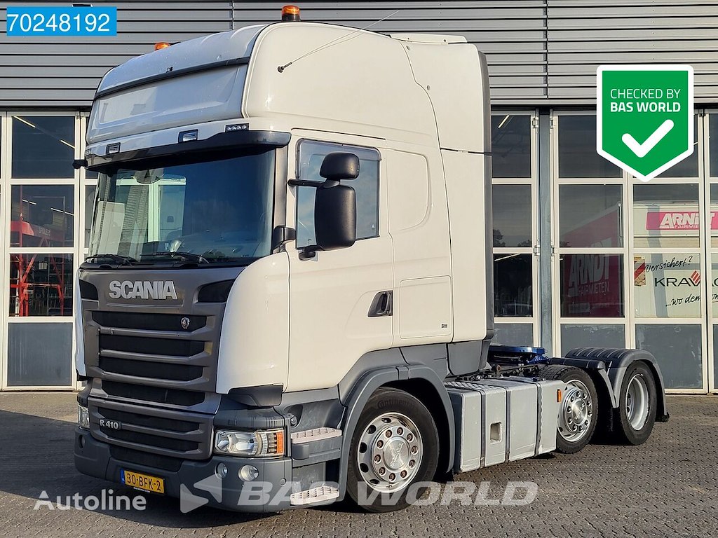 Scania R410 6X2 NL-Truck Retarder Lift-Lenkachse Navi tegljač