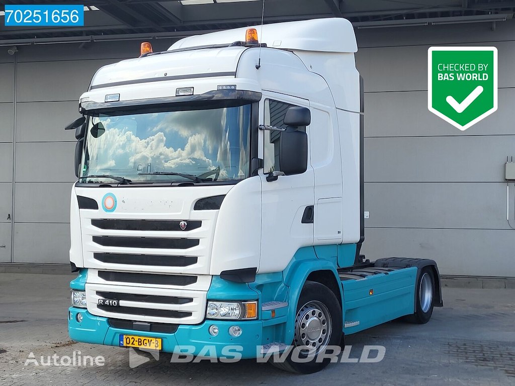 Scania R410 4X2 NL-Truck Retarder CR19H 2x Tanks Navi tegljač