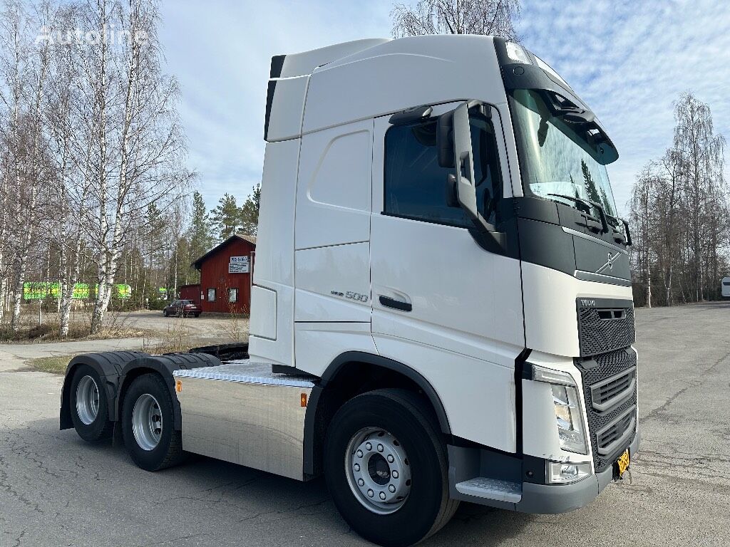 Volvo FH500 6x4 nousuteli katkeava veto hydrauliikka tegljač