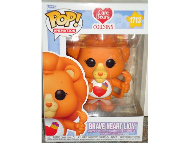 Funko POP! Care Bears Cousins - Brave Heart Lion