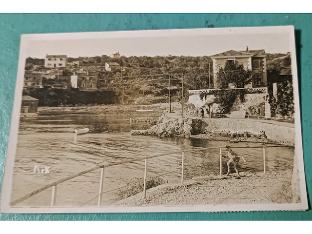 Razglednica...otok Krk...1930