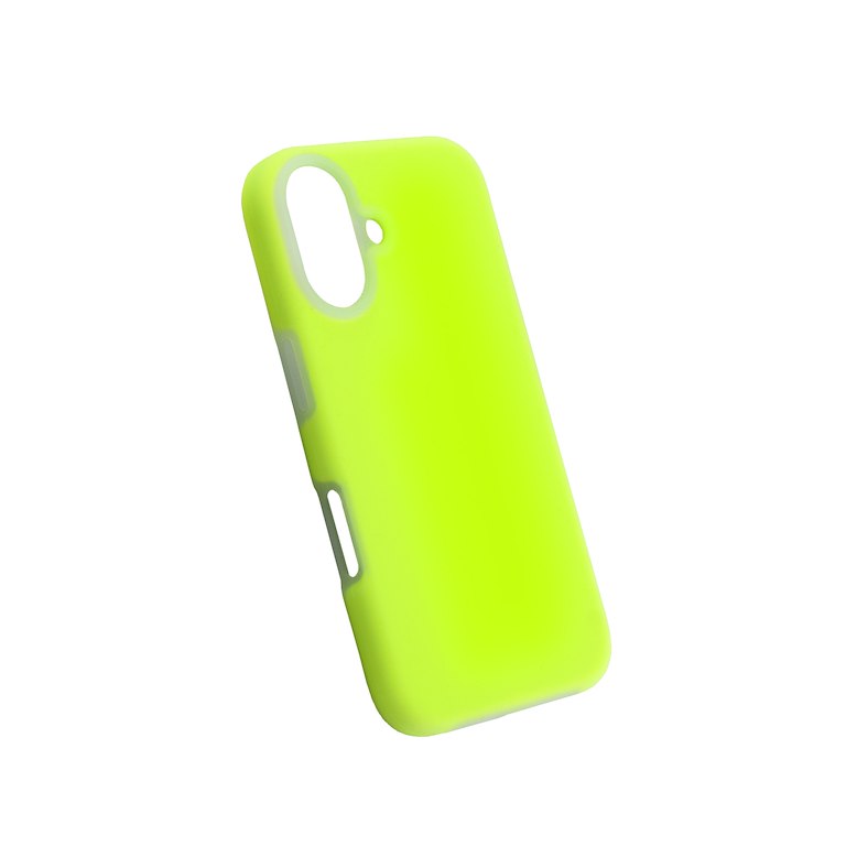 TPU/PC FLUORESCENT for iPhone 16 (6.1") zelena