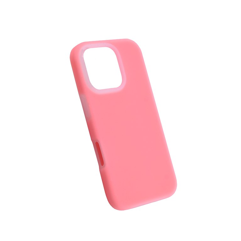 TPU/PC FLUORESCENT for iPhone 16 Pro (6.3") roza