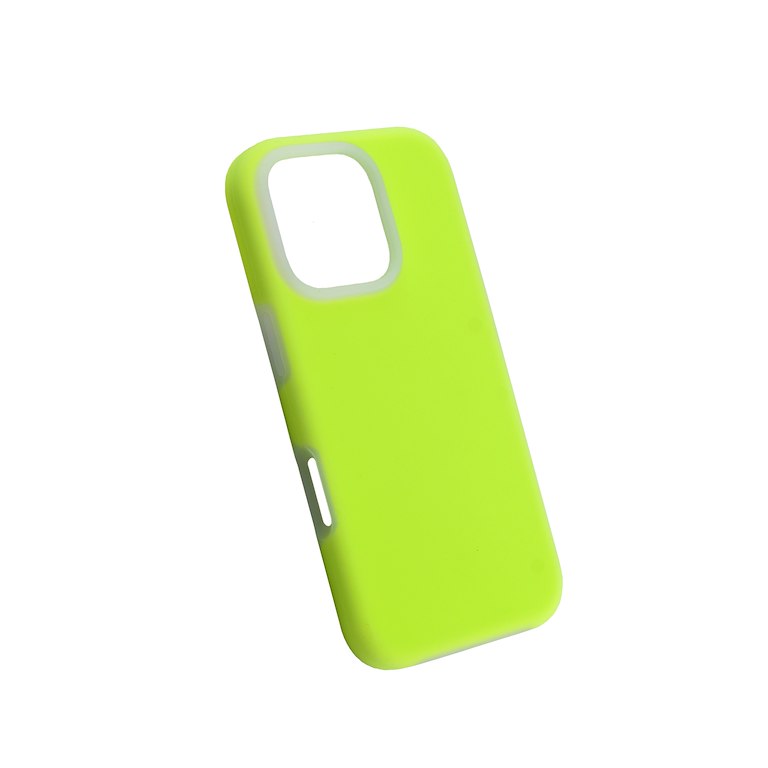 TPU/PC FLUORESCENT for iPhone 16 Pro (6.3") zelena