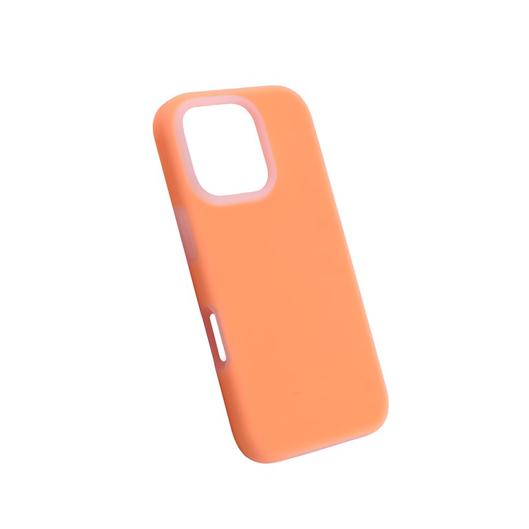 TPU/PC FLUORESCENT for iPhone 16 Pro (6.3") narandžasta