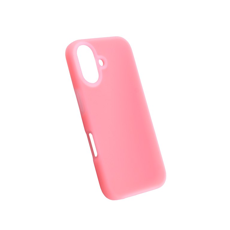 TPU/PC FLUORESCENT for iPhone 16 (6.1") roza