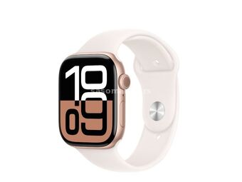 APPLE Pametni sat S10 GPS 42mm Rose Gold Alu Case/Light Blush Sport Band - S/M mwwh3qv/a